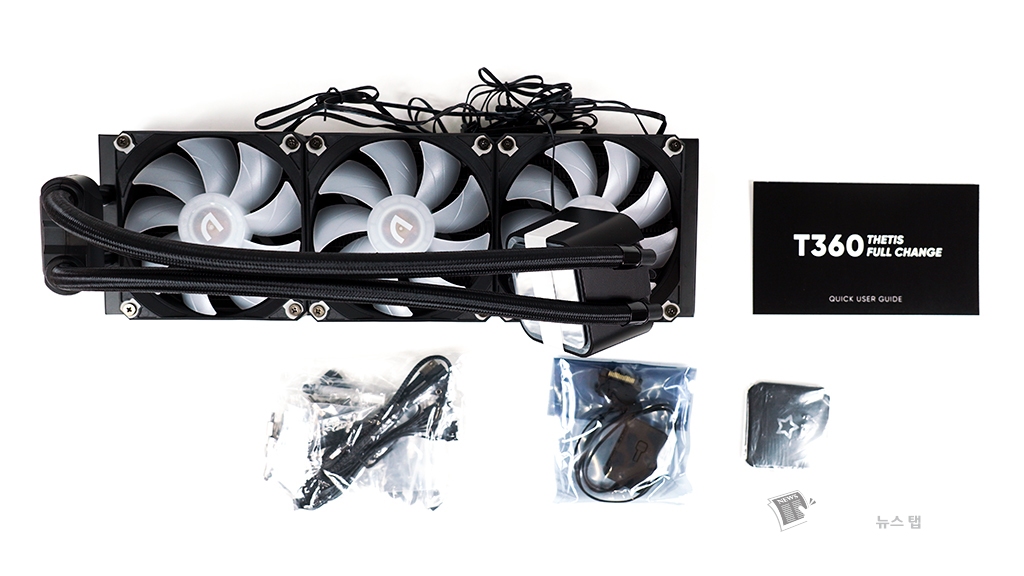 완전히 새로 태어난 CPU 지킴이 '앱코 T360 테티스 풀체인지 ARGB' - 뉴스탭